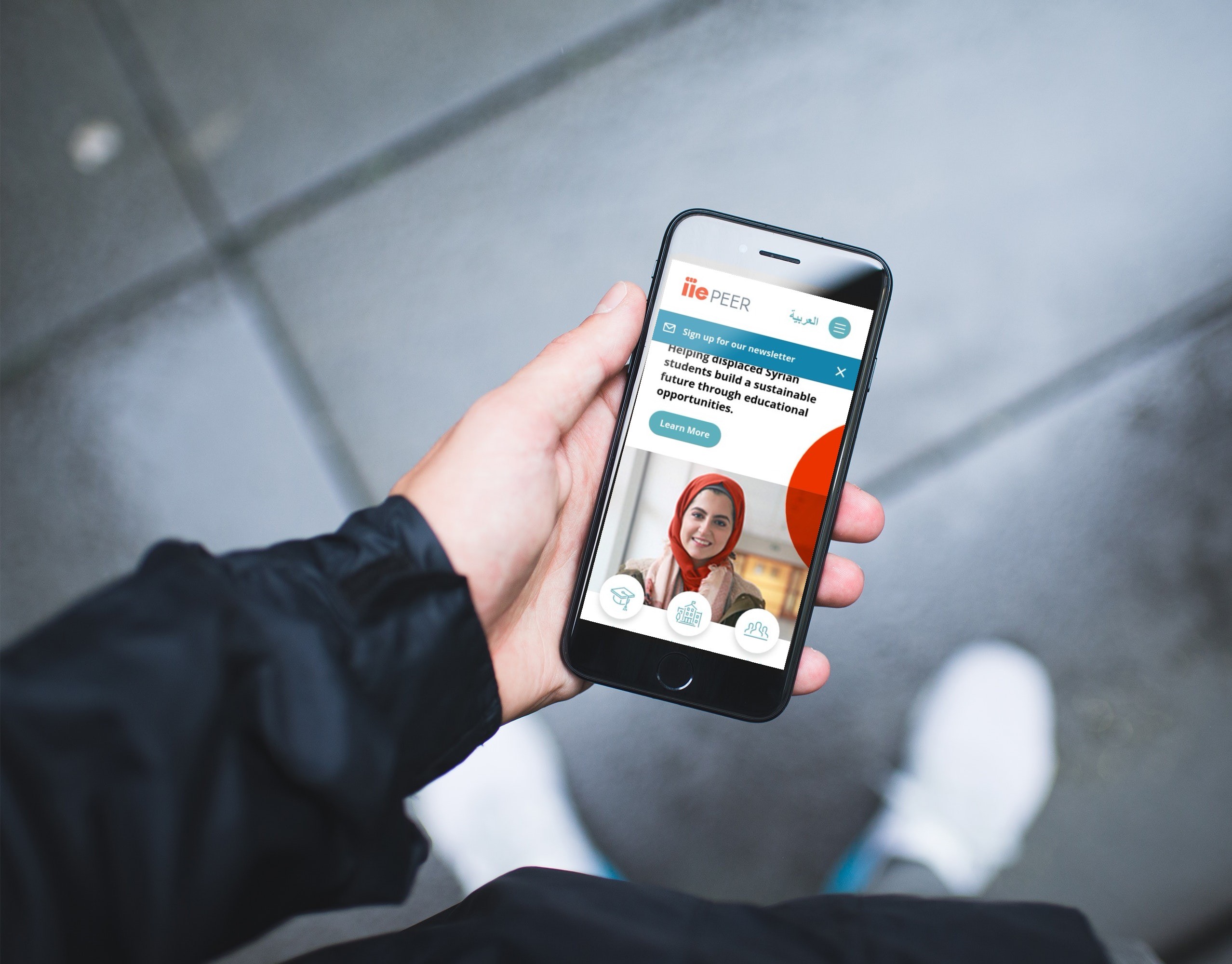 Mobile-first approach helps refugees - Taoti Creative