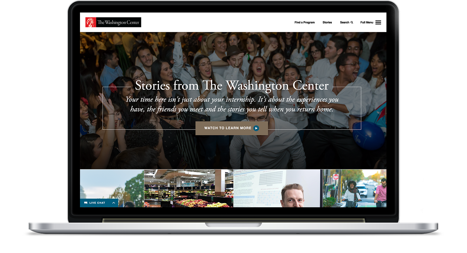 The Washington Center Drupal 8 Website Design - Taoti Creative